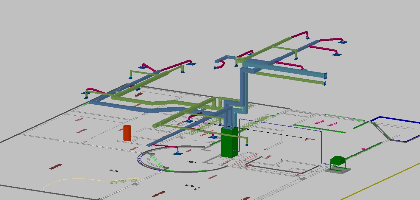 AutoCAD MEP 2012-Mechanical DWG.