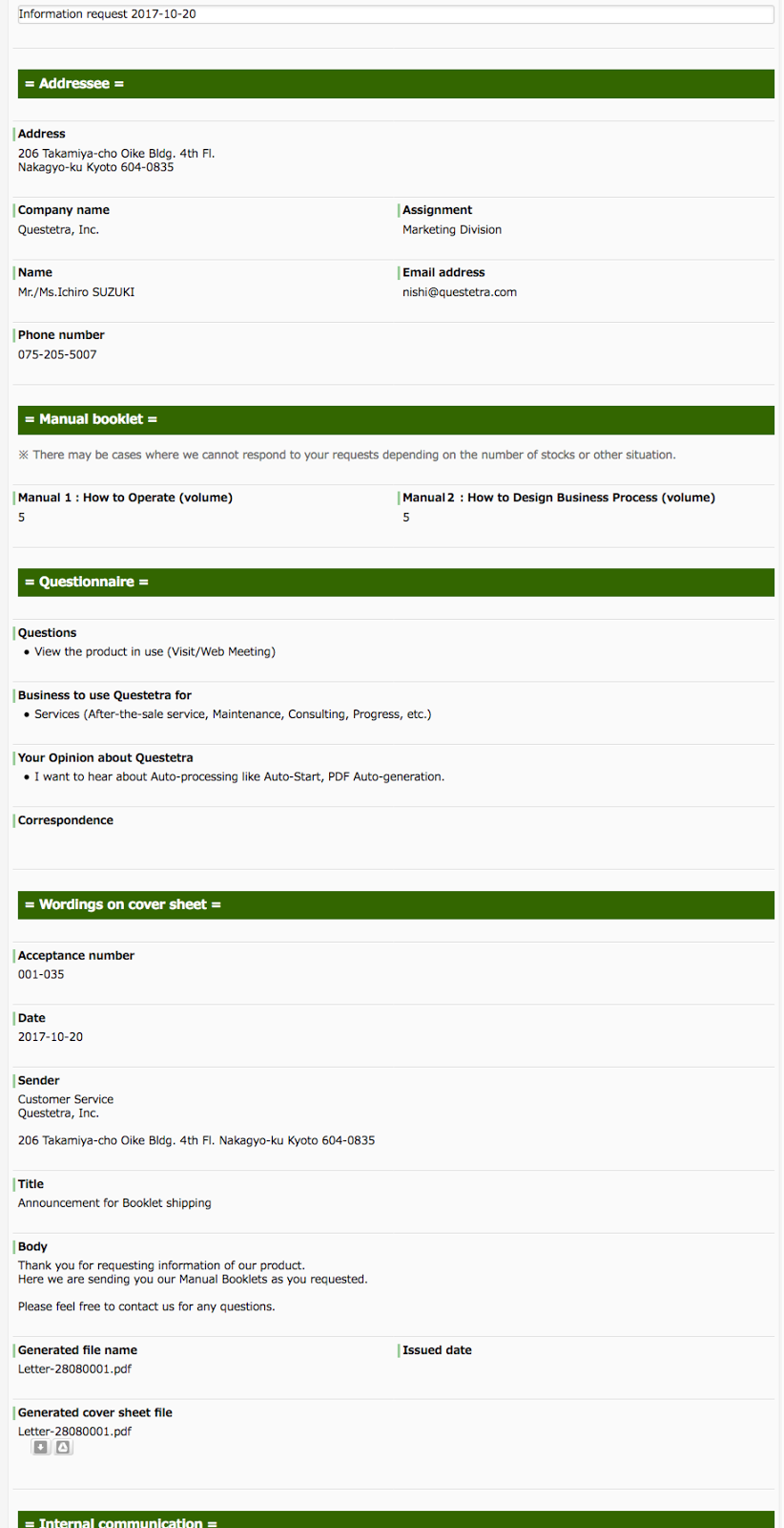 Workflow Sample: Episode 558: Ingeniousness in Numbering of Workflow Sample: Episode 558: Ingeniousness in Numbering of