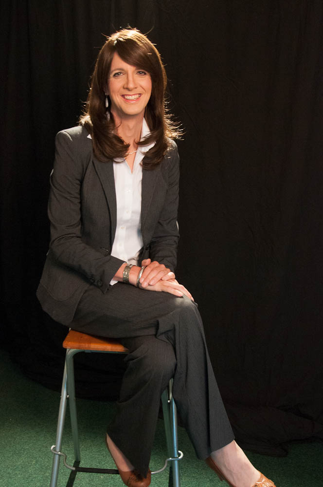 Tgirls on Flickr: Amanda in double suit