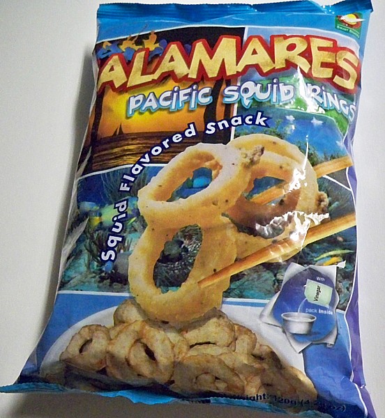 Munchies De Sade: Kalamares - Pacific Squid Rings Squid Flavoured Snack