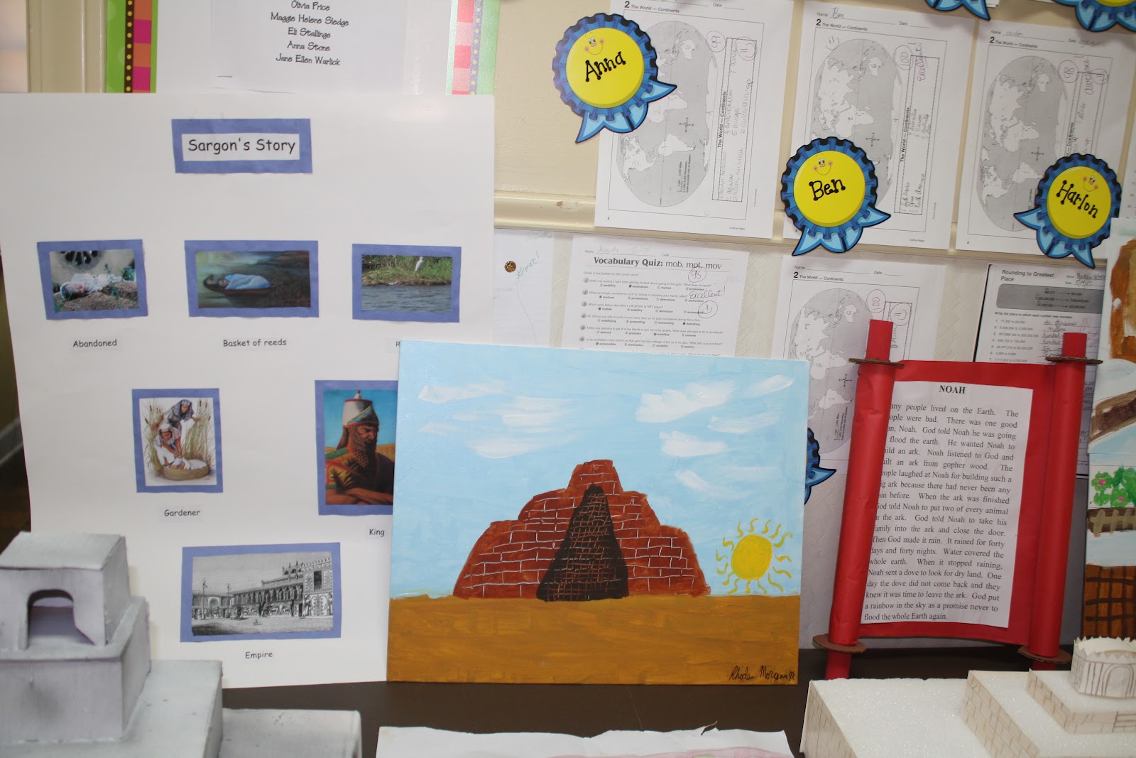 PDS 6th Grade: Early Civilization Projects