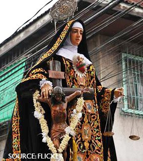 AND ALL THE ANGELS AND SAINTS: 240: Retro-Santo: STA. CLARA DE ...