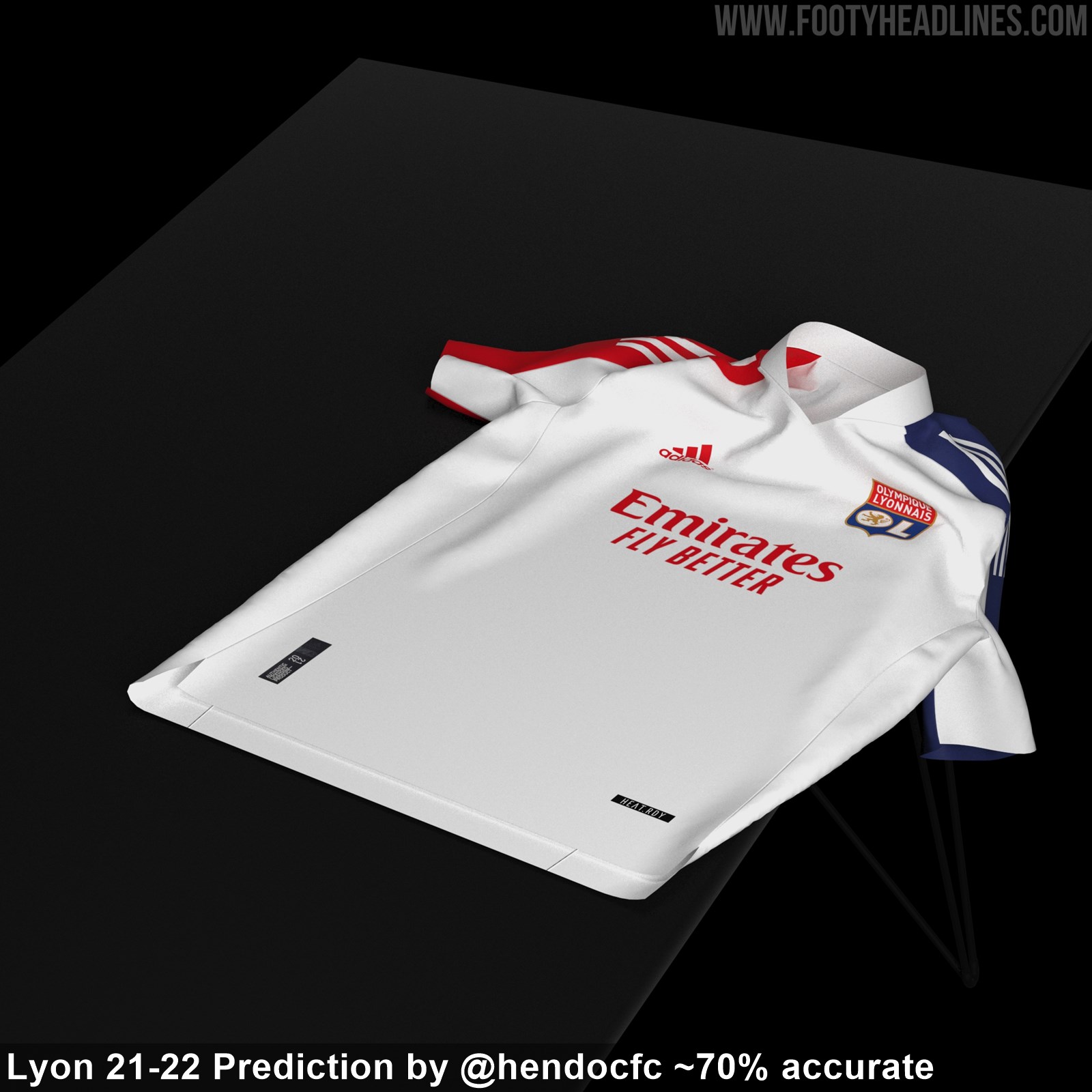 Olympique Lyon 21-22 Home Kit Design + Away Info Leaked - Footy Headlines