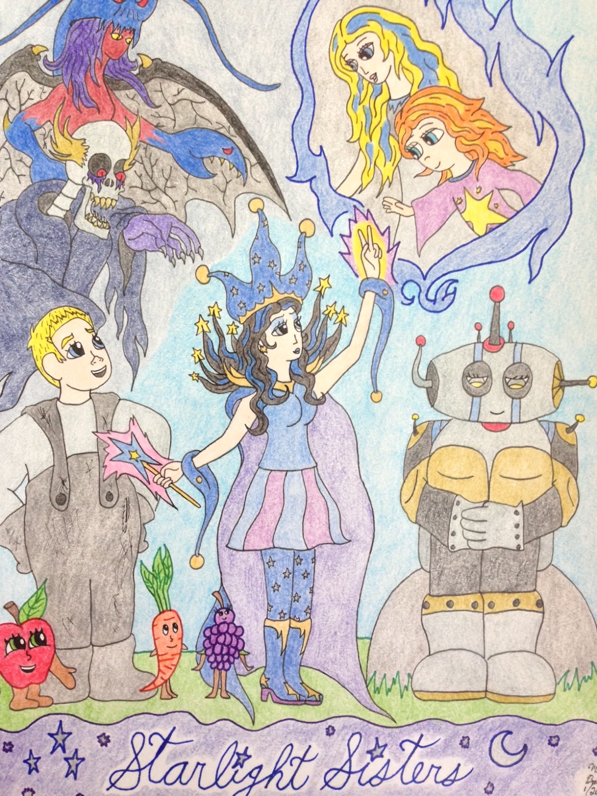 Random Pieces and Reflections: Starlight Sisters (parts 7-8)
