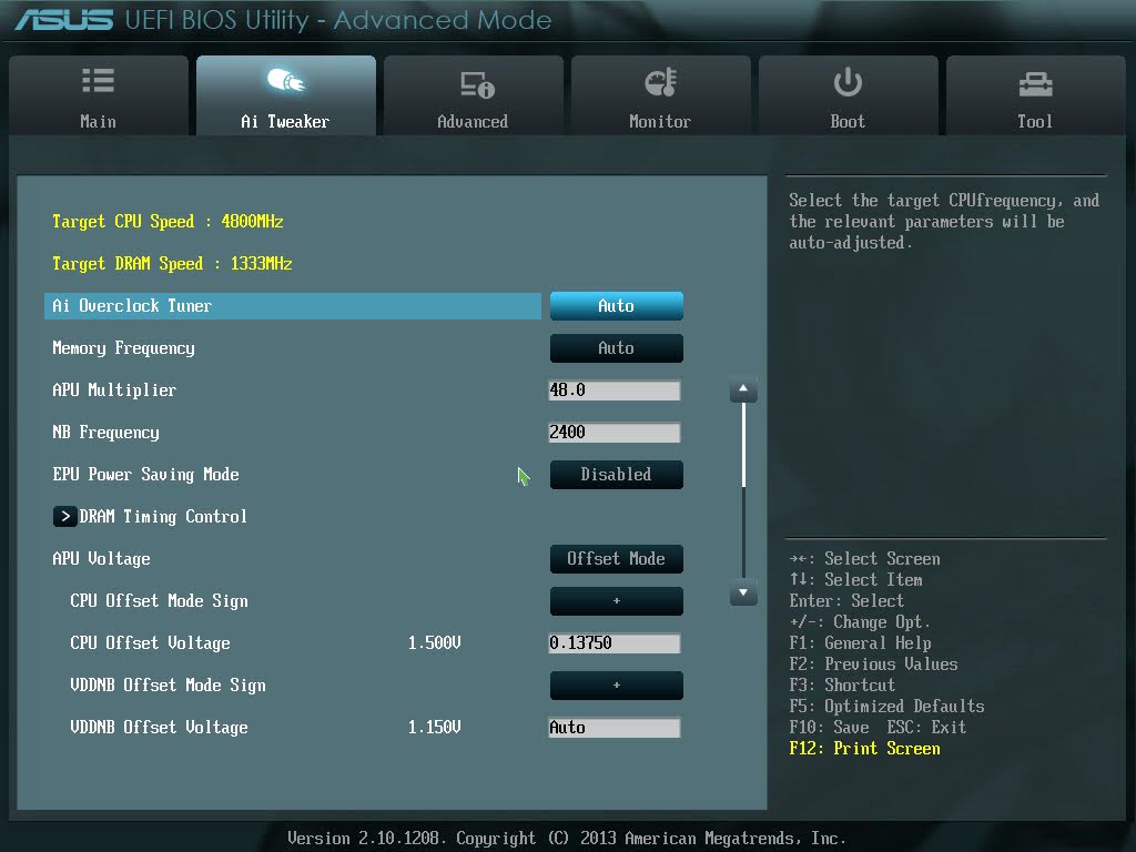 Unlocked AI Tweaker tab in ASUS M11BB