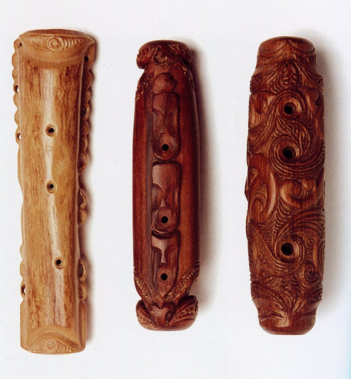 koauau - a maori three hole pipe