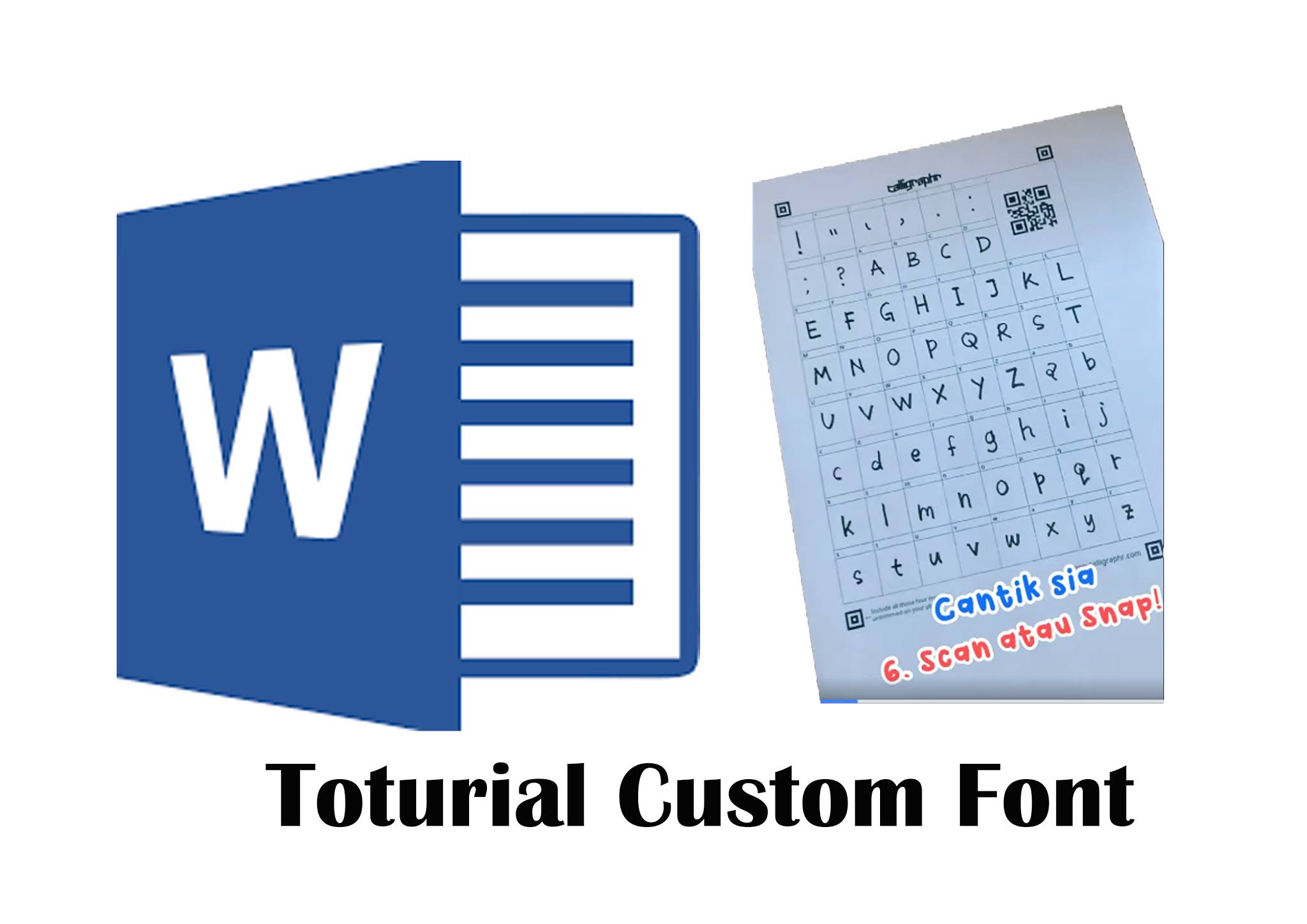 CUSTOM FONT PADA MICROSOFT WORD CUSTOM FONT PADA MICROSOFT WORD