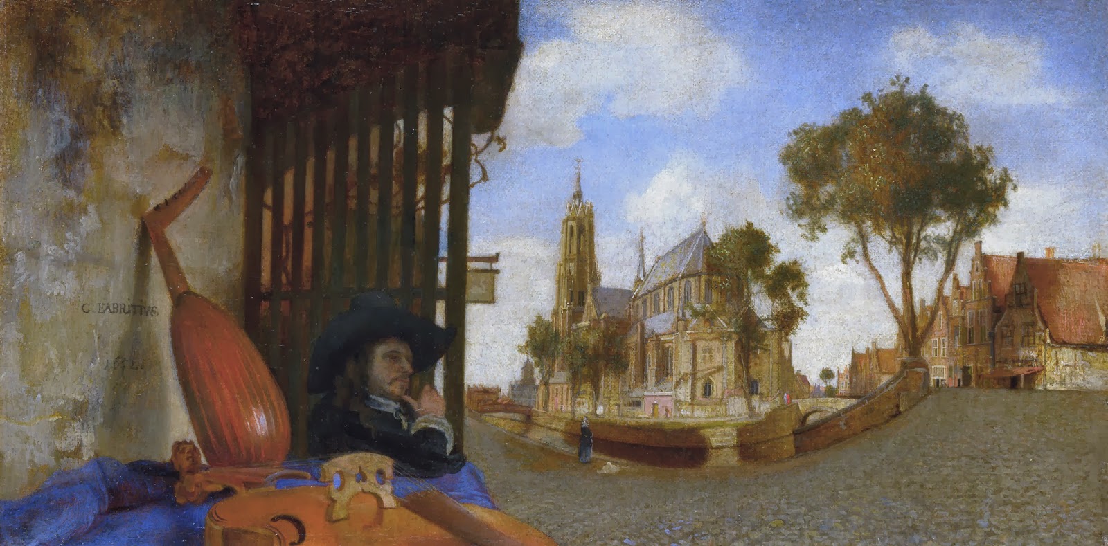 Art Now and Then: Carel Fabritius