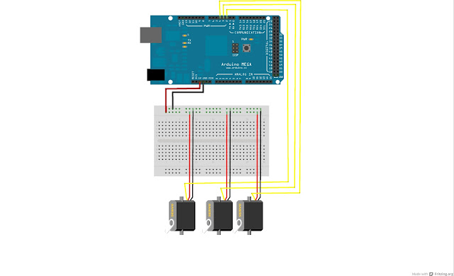 Robotics - Tetrapod: Arduino + SSC 32 + Servo