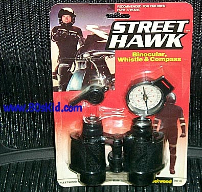 The Super Saturday Short-Lived Showcase: Street Hawk merchandise