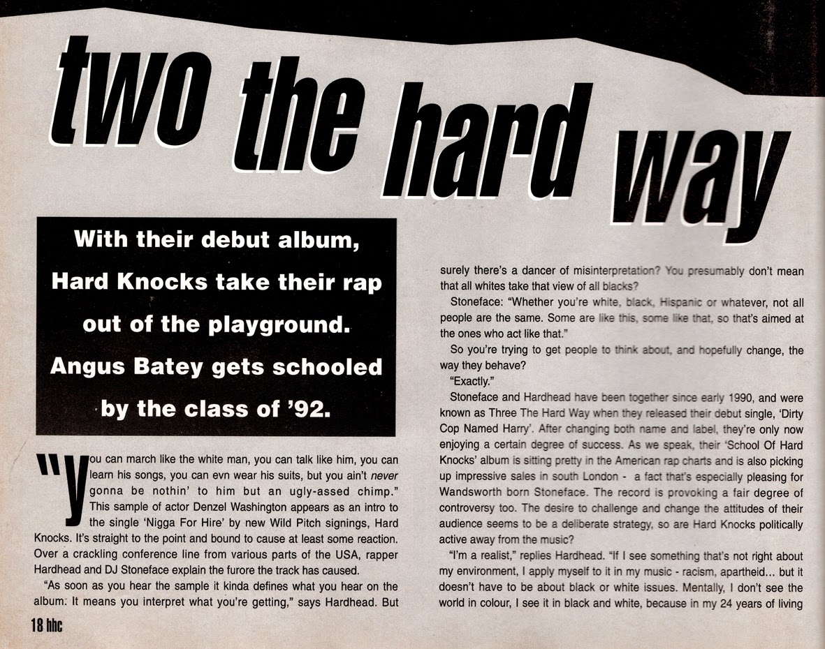 HipHop-TheGoldenEra: Album Review : Hard Knocks ‎- School Of Hard ...