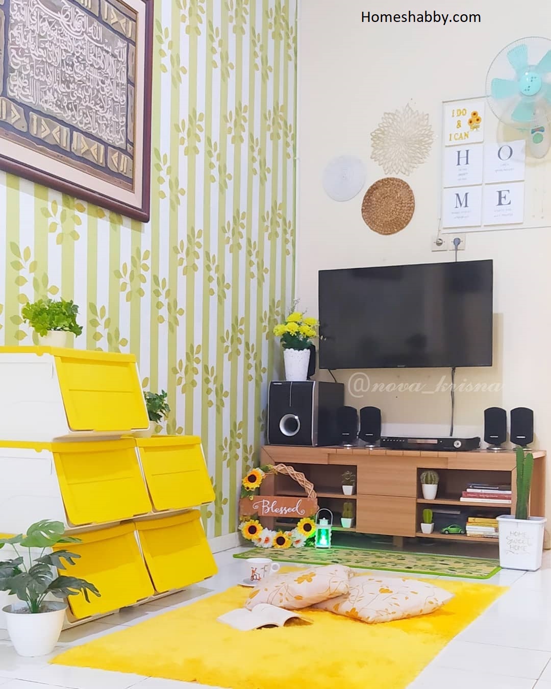 Ide Dekorasi Rumah Minimalis Bertema Warna Kuning Lengkap dengan ...