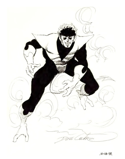 Marvel Comics of the 1980s: 1979 - Nightcrawler by Dave Cockrum