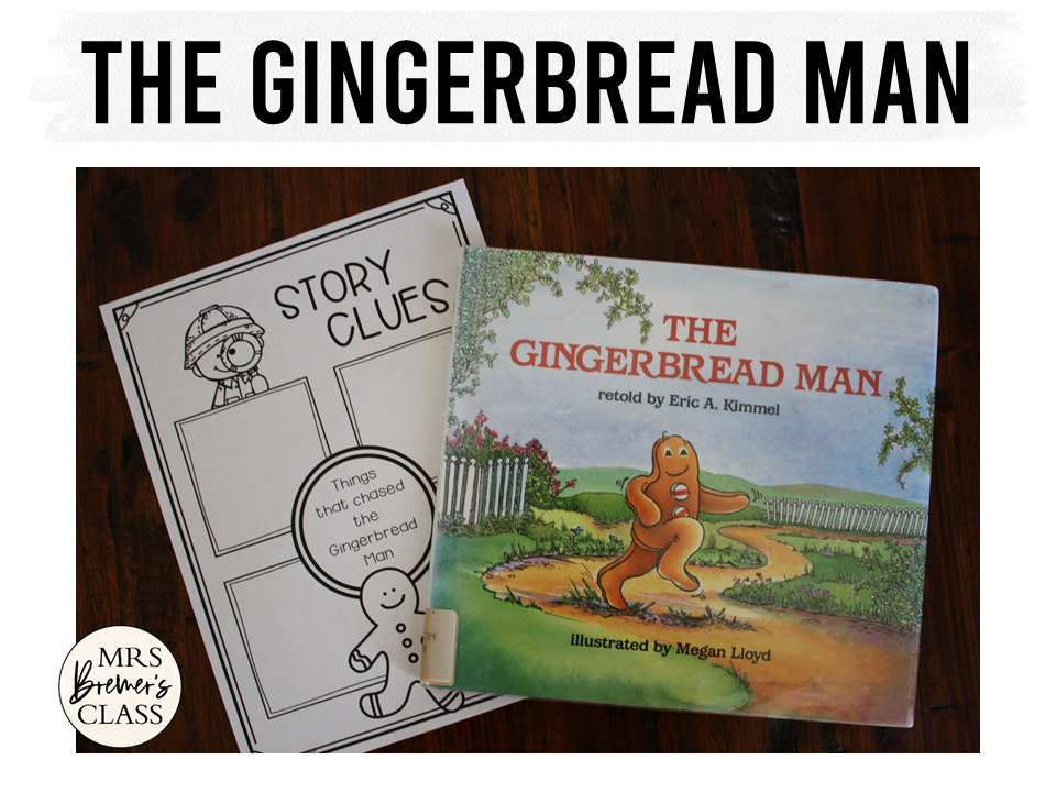 The Gingerbread Man Activities | Book Study, Class Book, and Craftivity ...