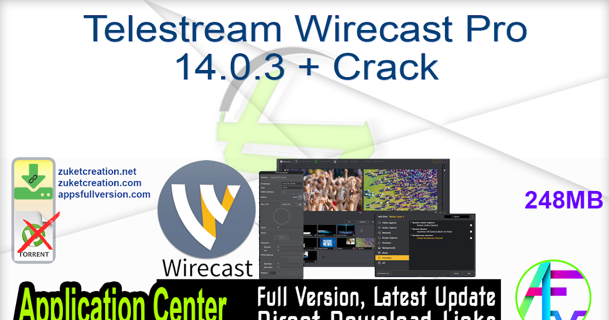 Download Template Blog: Wirecast Pro Full Crack