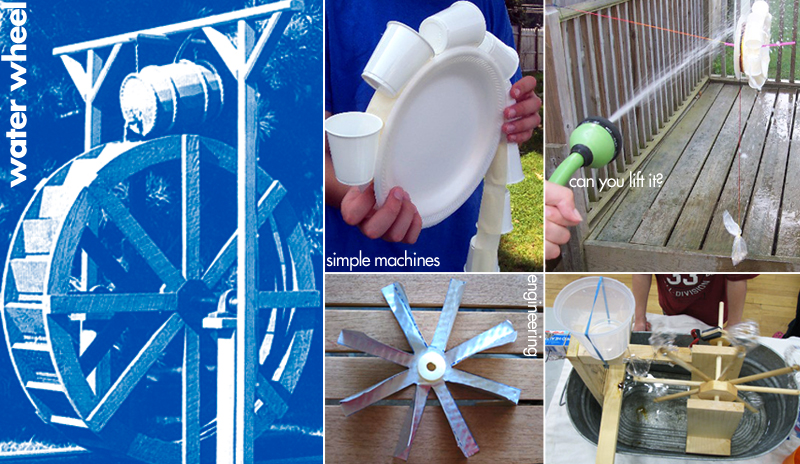 E is for Explore!: Water Wheels