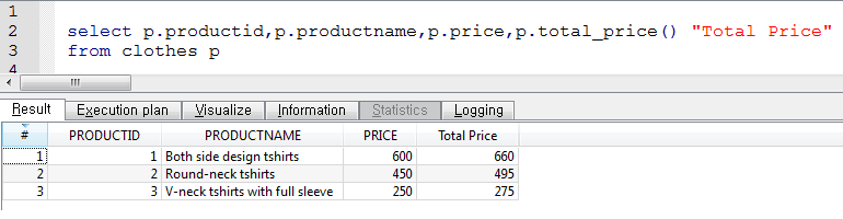Object Relational Database Features Implemented With Oracle Dotnetspidor A Dot Net