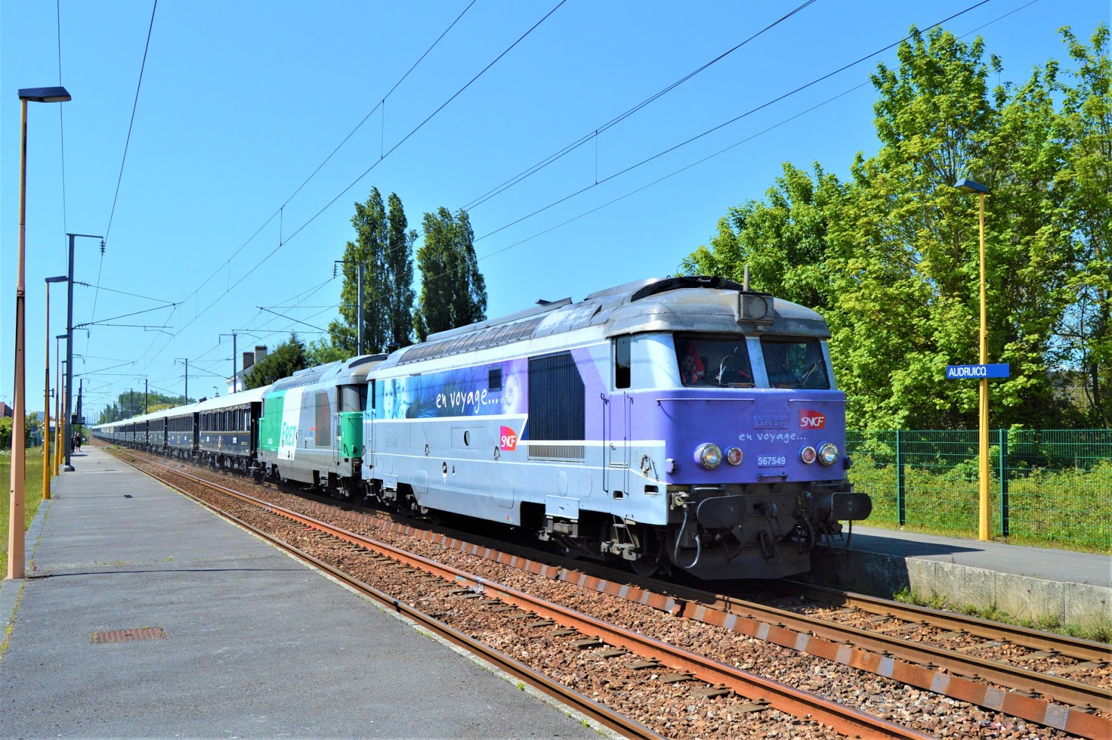LA PASSION DU TRAIN: VSOE de ce Jeudi 11 Juillet 2019 , comme d ...