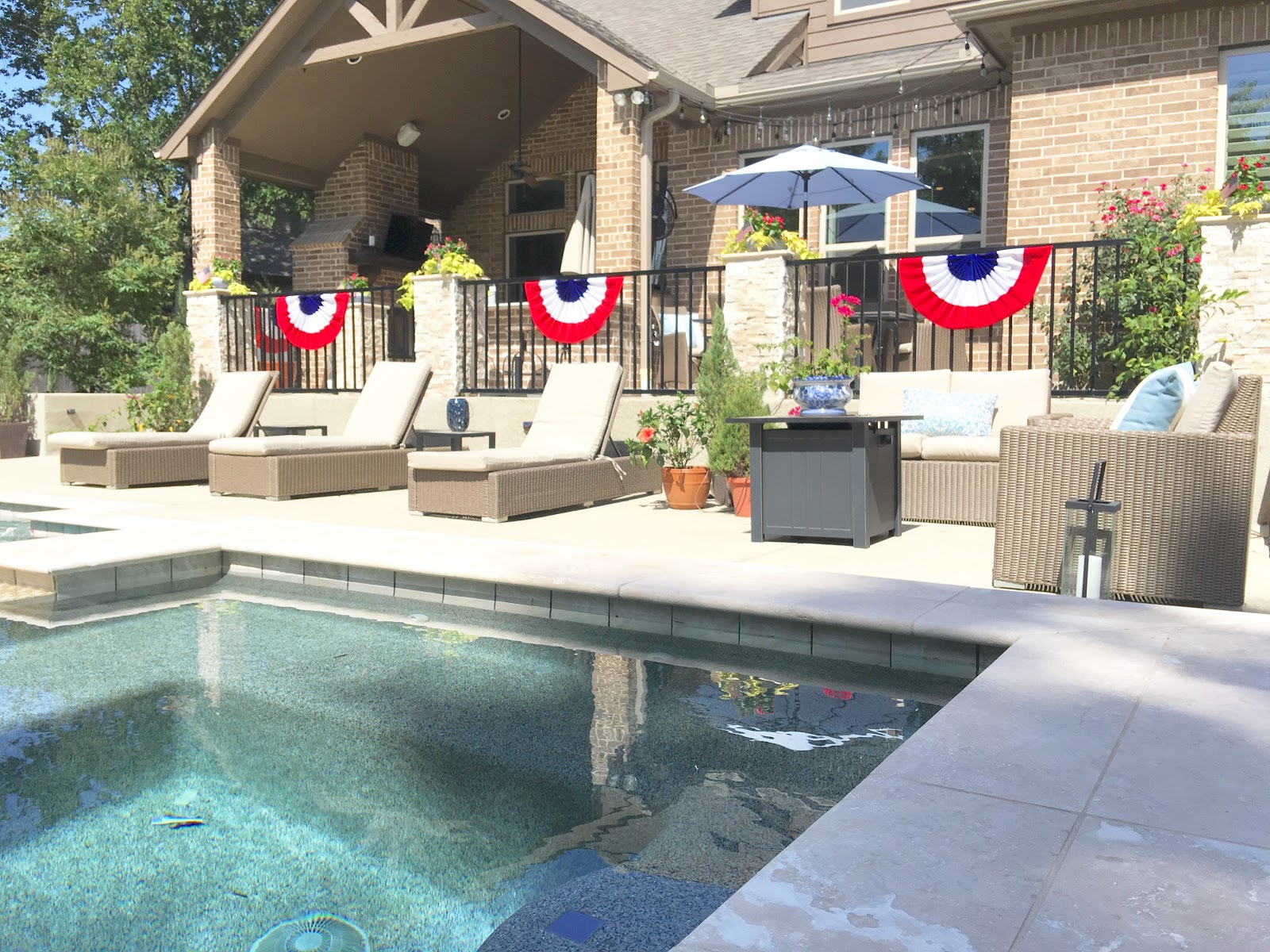 Classic Style Home: Fourth of July Pool Party 2018