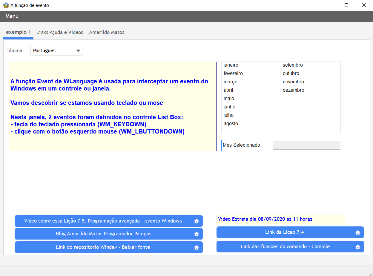 Windev21 Aulas,Estudos e Desenvolvimento: DICAS 3062 -WINDEV TUTORIAL ...