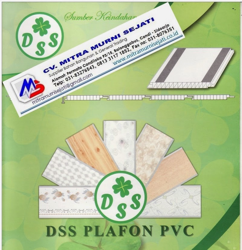 DINDING | PLAFON WPC DUMA PANEL: DSS PLAFON PVC JAWA TIMUR