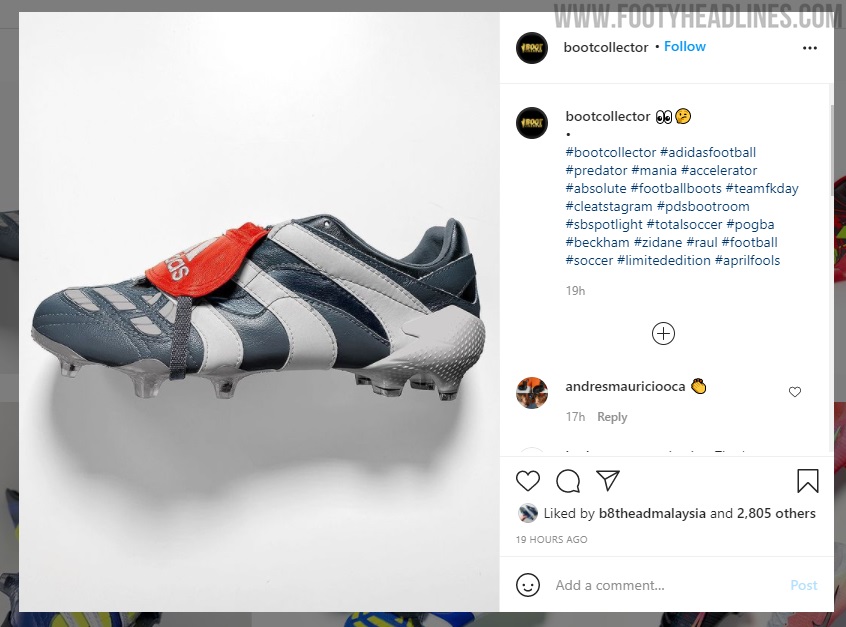Adidas To Release Precision-Inspired Predator Accelerator Remake Boots ...