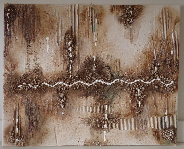 Handmade by Jo: Powertex Paintings