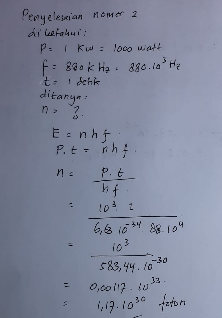 Konsep dan Fenomena Kuantum : Pengertian, Rumus dan contoh Soal ...