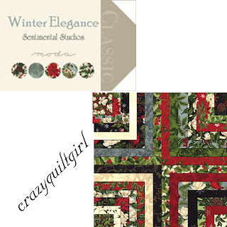 Crazy Quilt Girl Fabric Shop: Moda WINTER ELEGANCE Christmas Fabric
