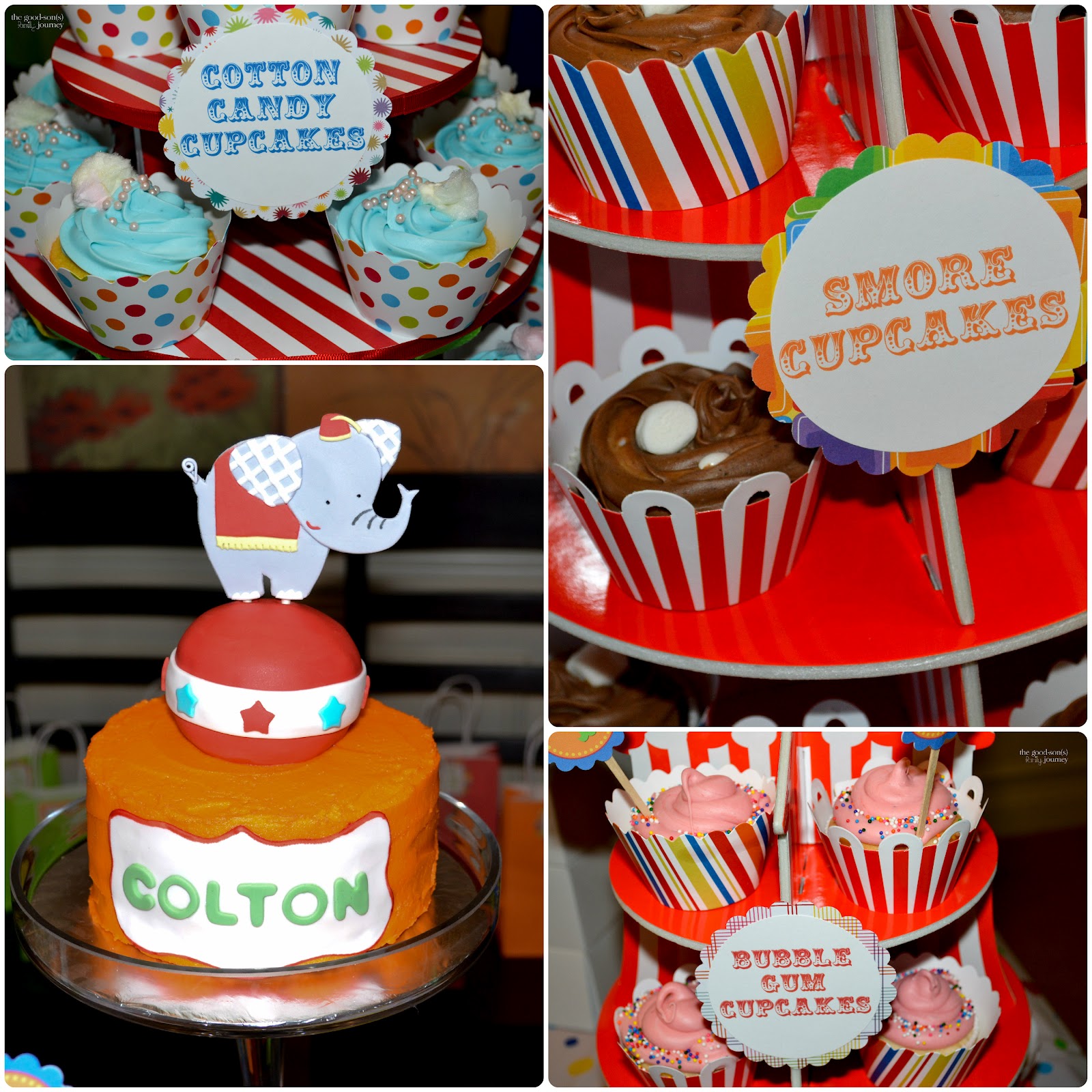 good-son family journey: Colton's Big Top Birthday Party