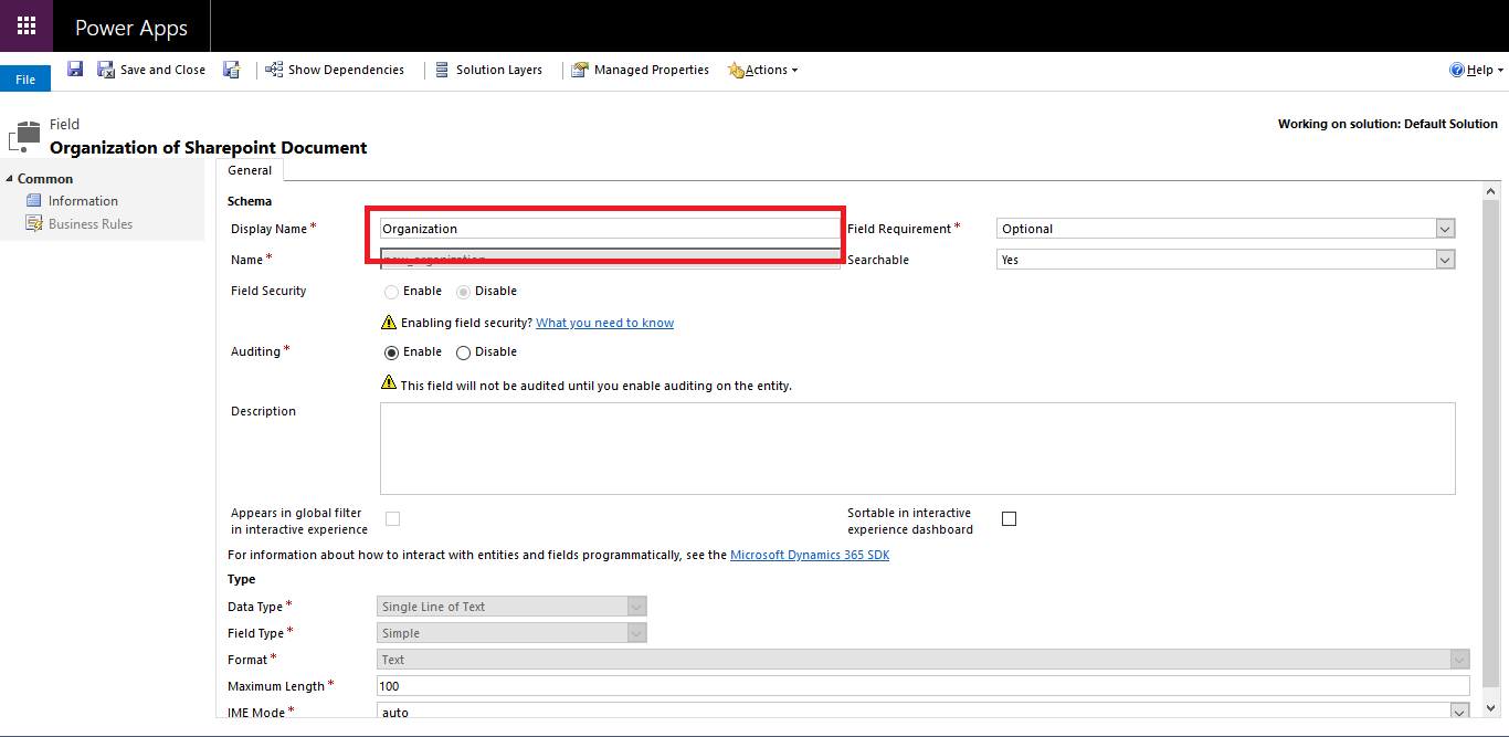 Adding custom column in SharePoint List