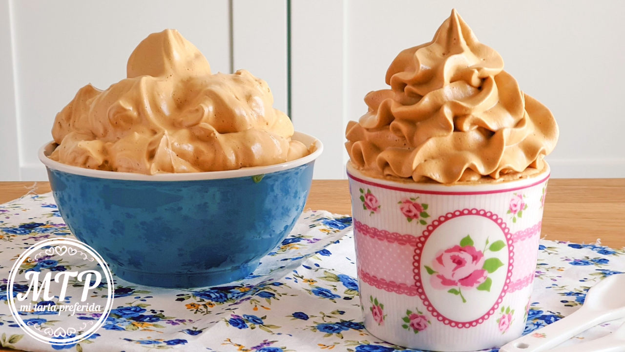 Crema de café mágica - Mi tarta preferida