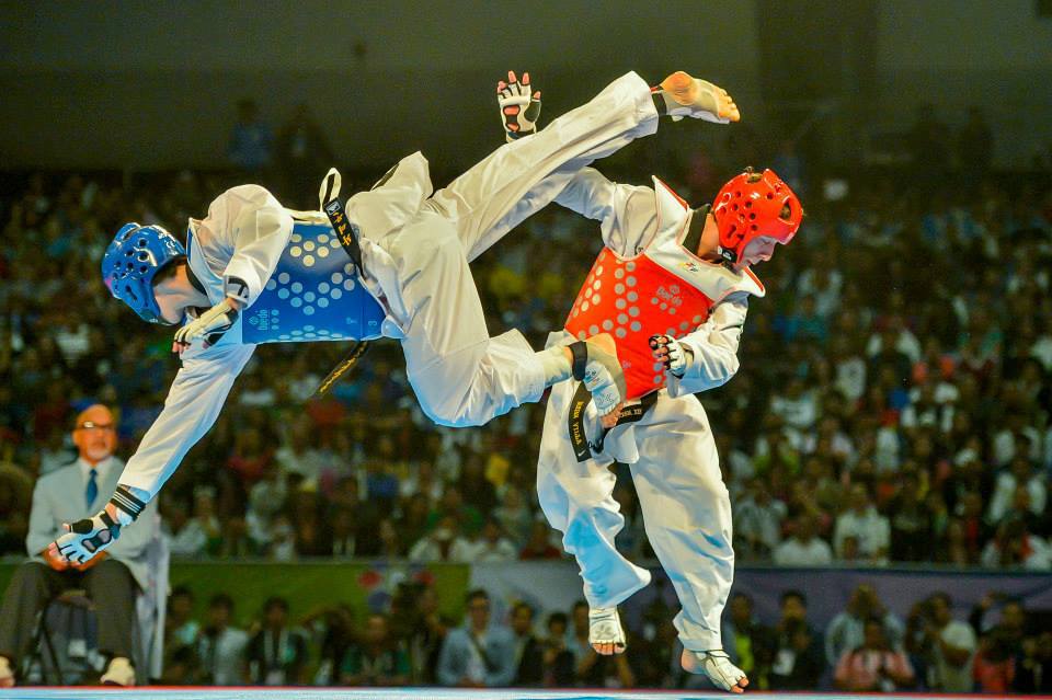 World Taekwondo Family: Happy Landing Takwondo Kick