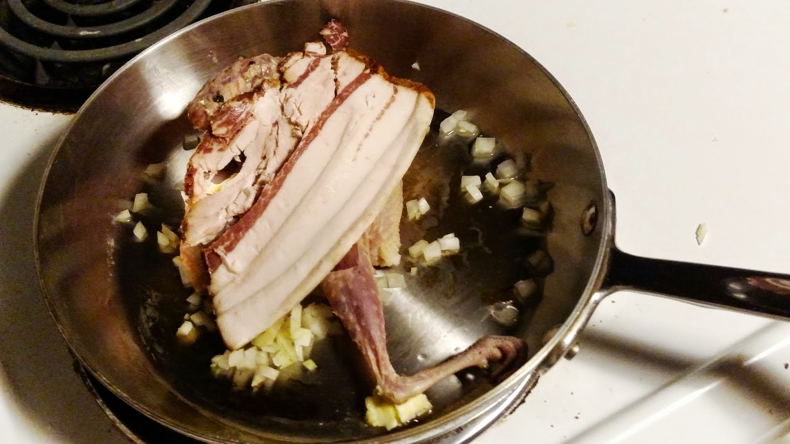 Roasted Ruffled Grouse a la Window