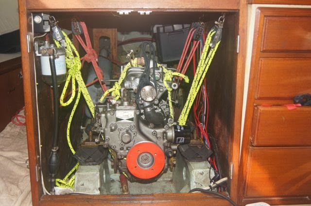 Yacht Zen Again: Craftsman Marine Diesel Aboard