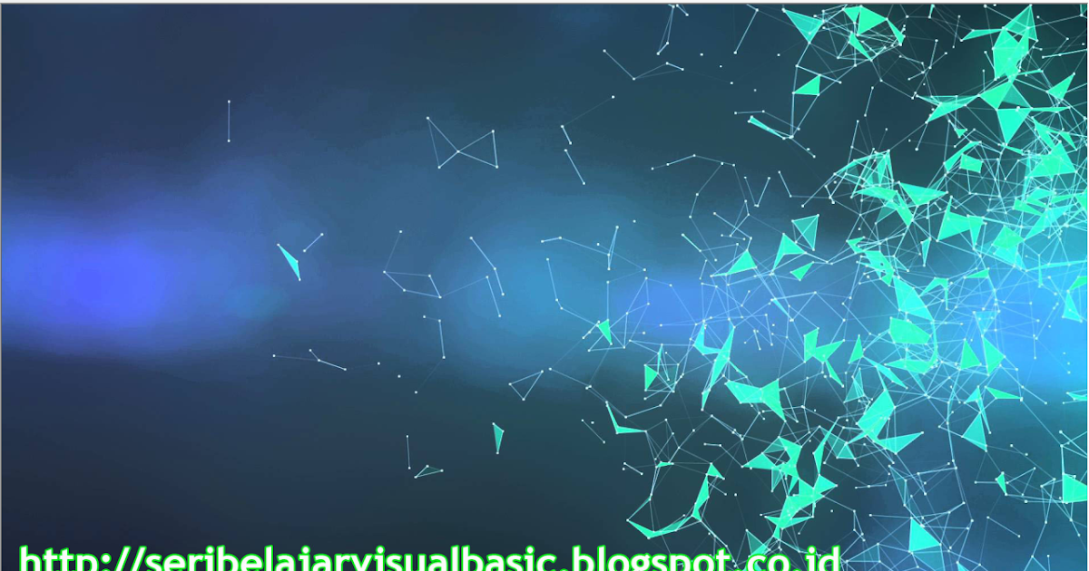 BELAJAR VISUAL BASIC: TUTORIAL MEMBUAT APLIKASI MENGGUNAKAN VISUAL ...