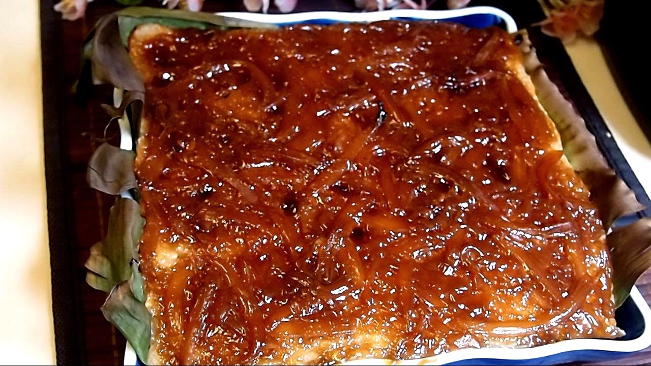 LUWEEH KITCHEN : Bibingkang Malagkit with Macapuno