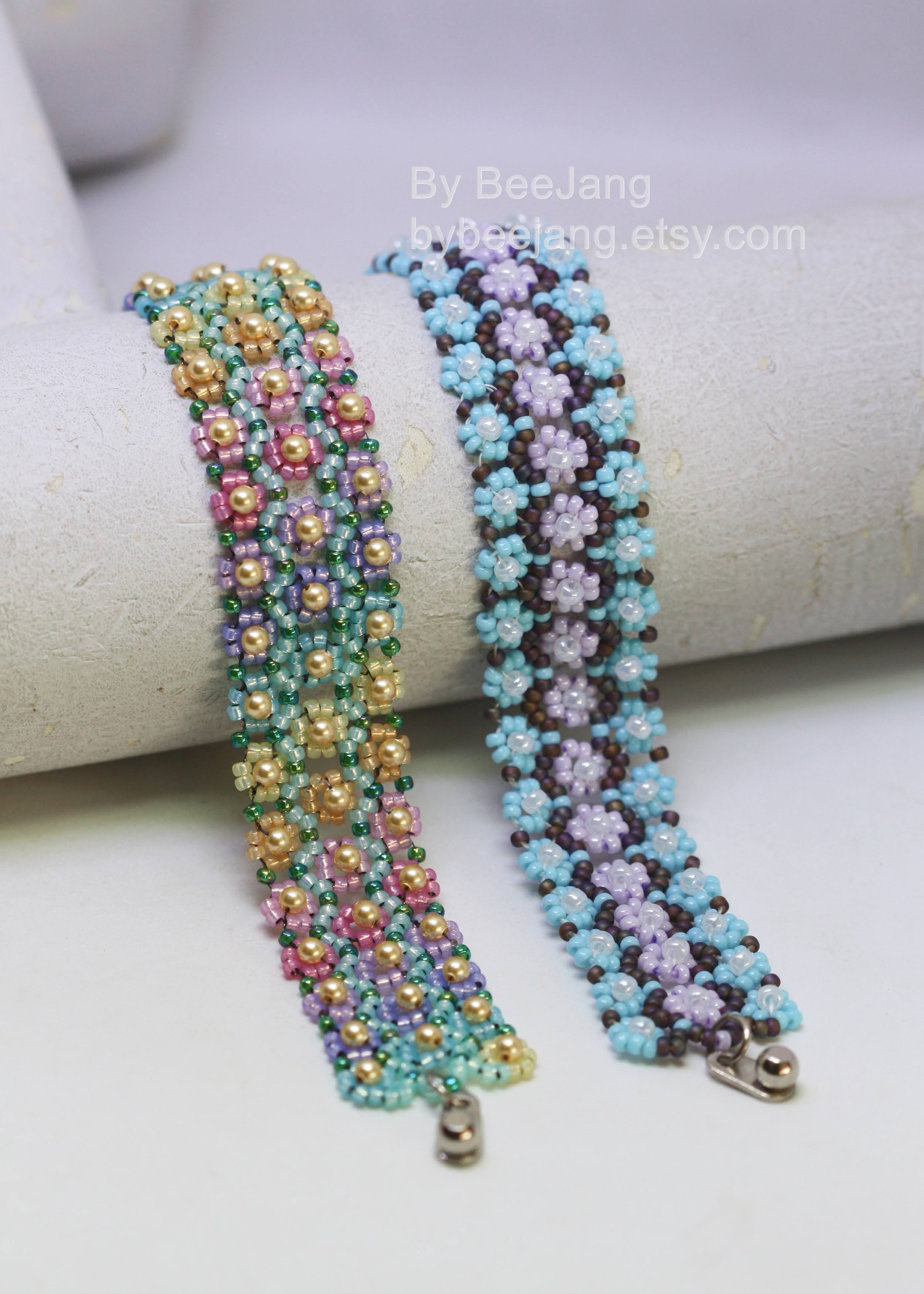 Astera Bracelet - Daisy Chain Beading Tutorial