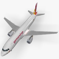 Finest 3D Models of Commercial Airplanes: Airbus A320