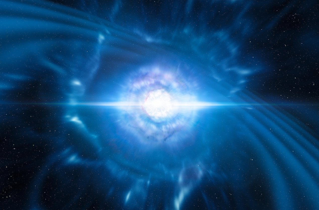 When Two Neutron Stars Collide, Most Violent And Brightest Event In ...