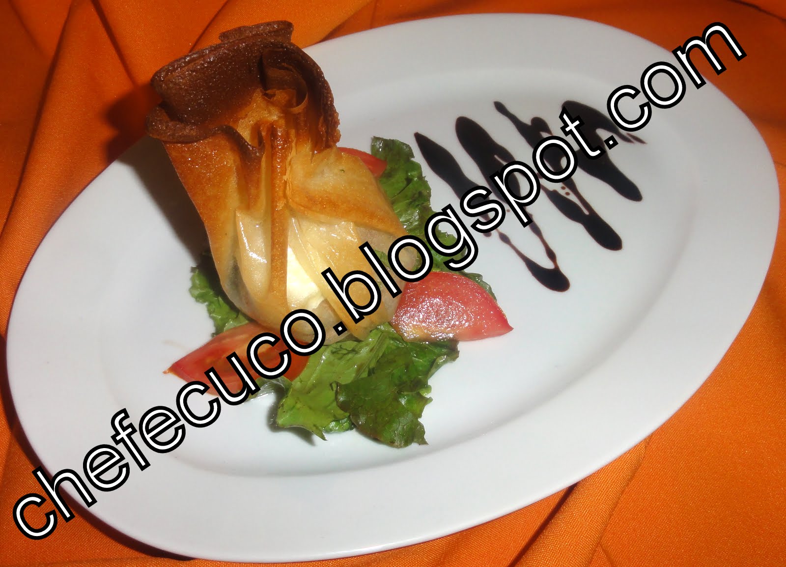 O mundo da culinária: Trouxa de batata, atum e ovo