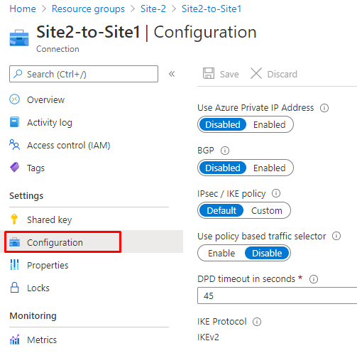 Configuring Azure IPsec/IKE Site-to-Site VPN using the Portal - Viknaraj