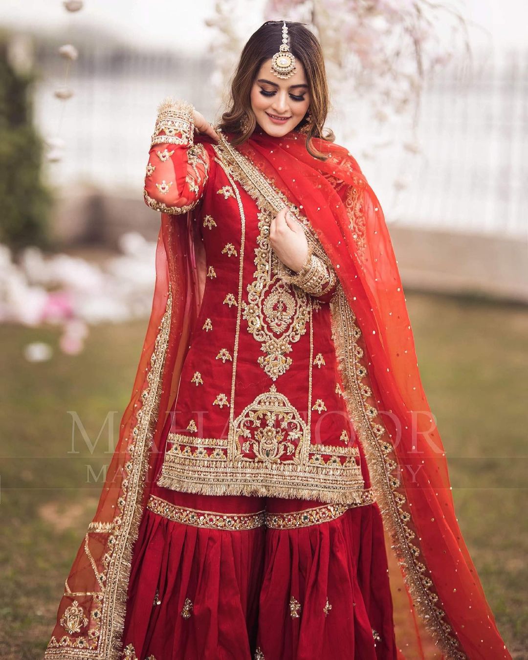 Aiman Khan Latest Bridal Photoshoot