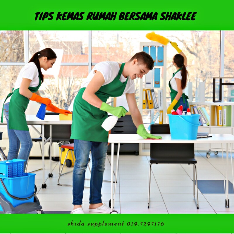 Tips Kemas Rumah Bersama Shaklee