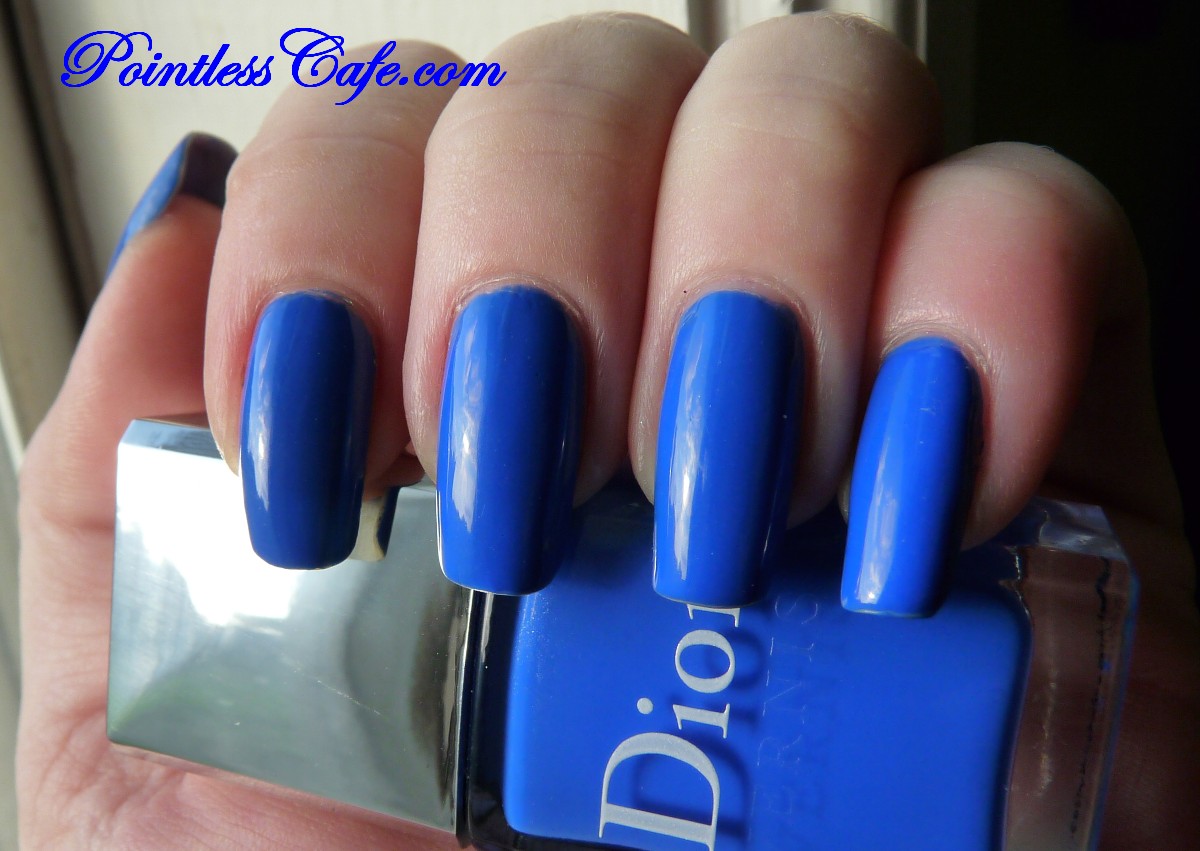 Dior Electric Blue - Swatches and Review | Pointless Cafe