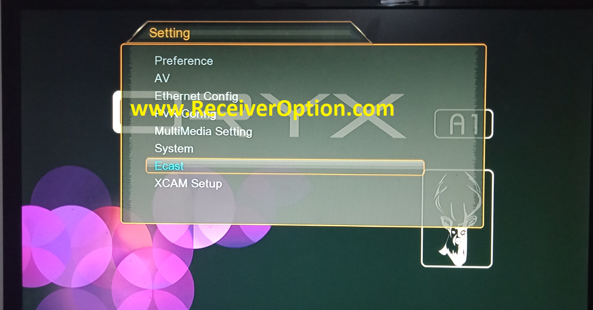 ORYX A1 1507G 1G 8M NEW SOFTWARE WITH HAHA IPTV & FACEBOOK LIVE OPTION ...