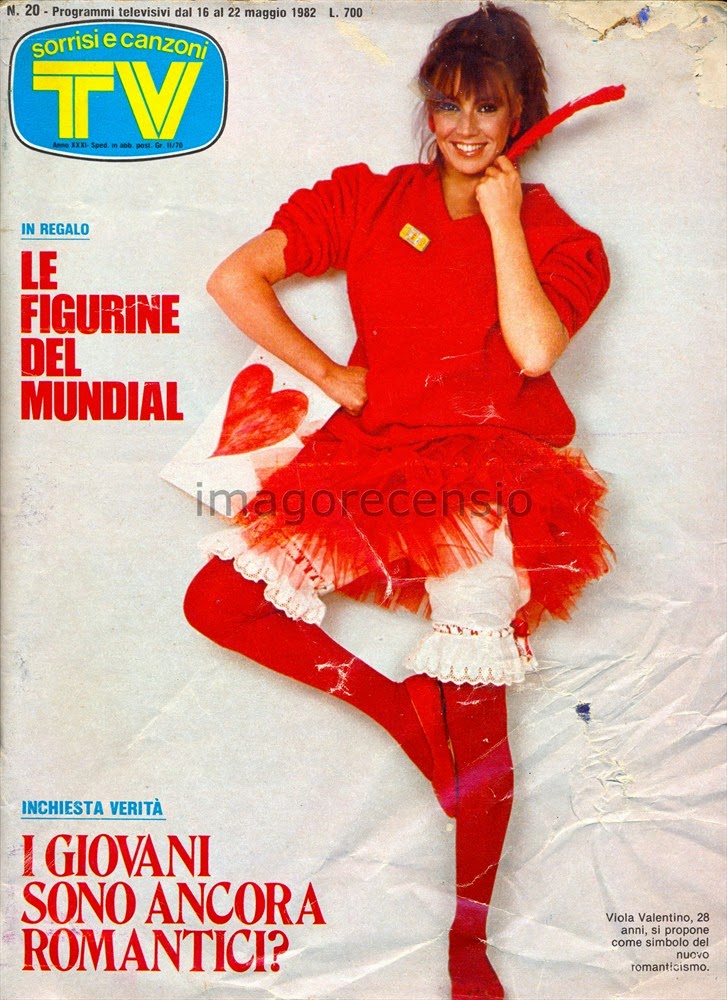Imago Recensio Tv Sorrisi E Canzoni N° 20 16 22 Maggio 1982