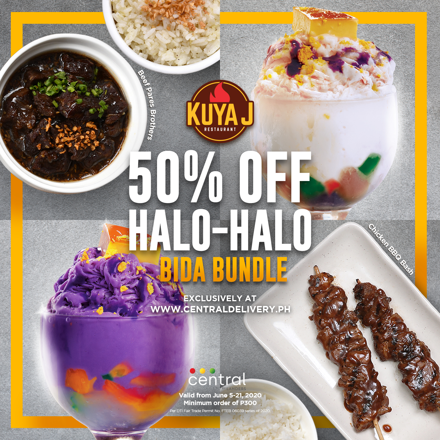 Enjoy your favorite Kuya J dish with a delicious Halo-halo | Snaps and ...