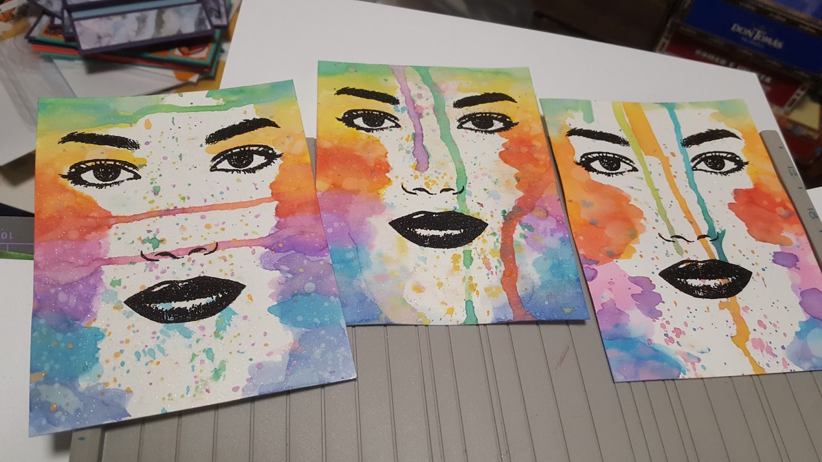 Welcome to The Peddler's Gallery: FACE Cards