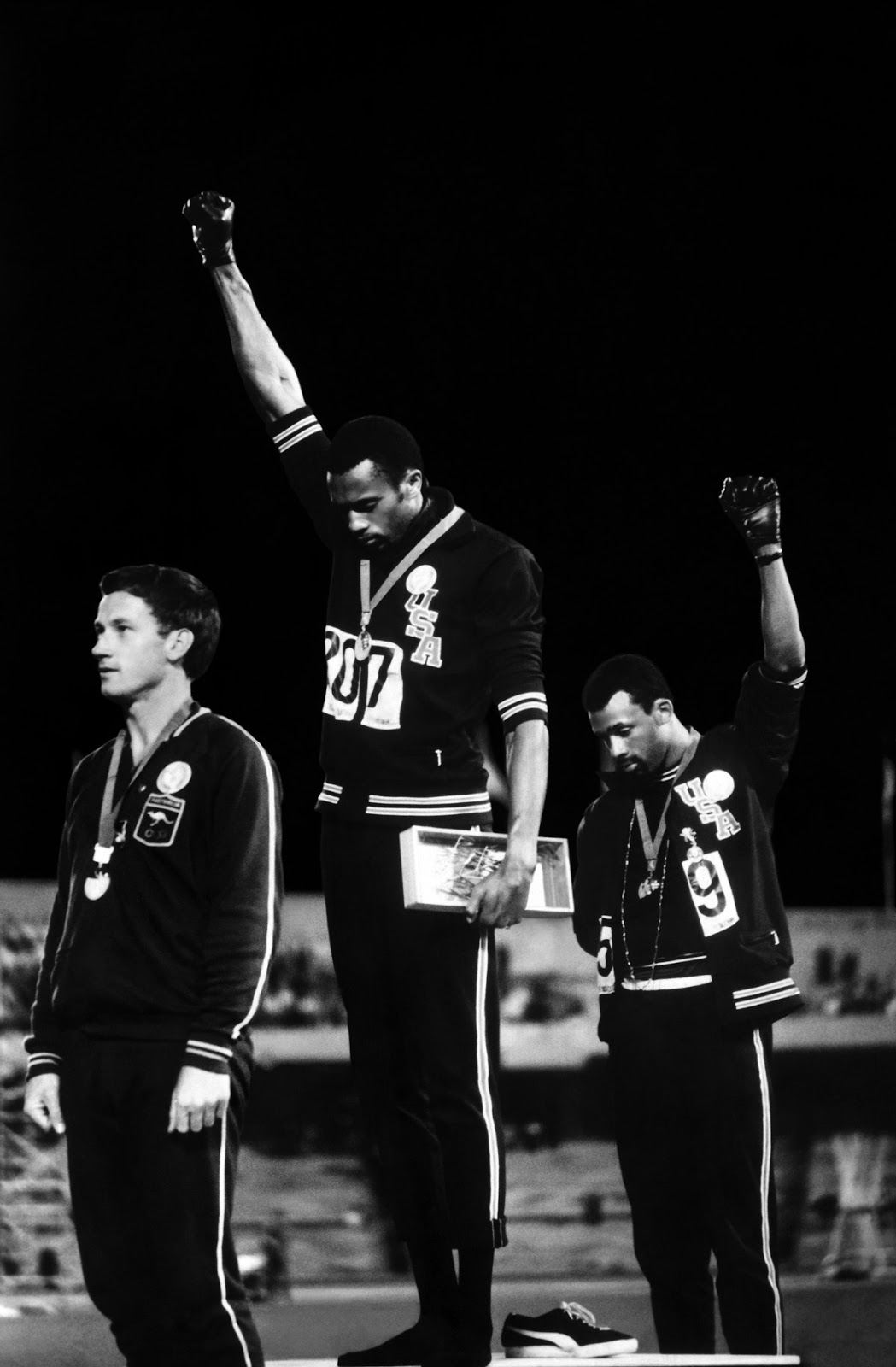 Monroe Gallery of Photography: Sent home for their 1968 Olympic protest ...